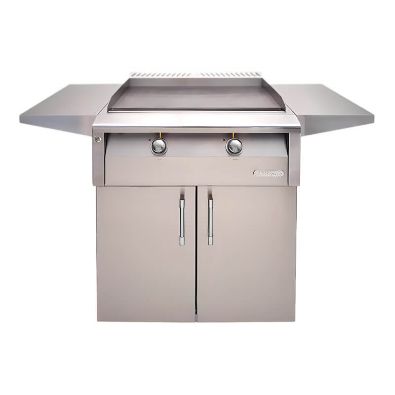 Alfresco 30 Inch Freestanding Gas Griddle With Marine Armour — BBQ ...