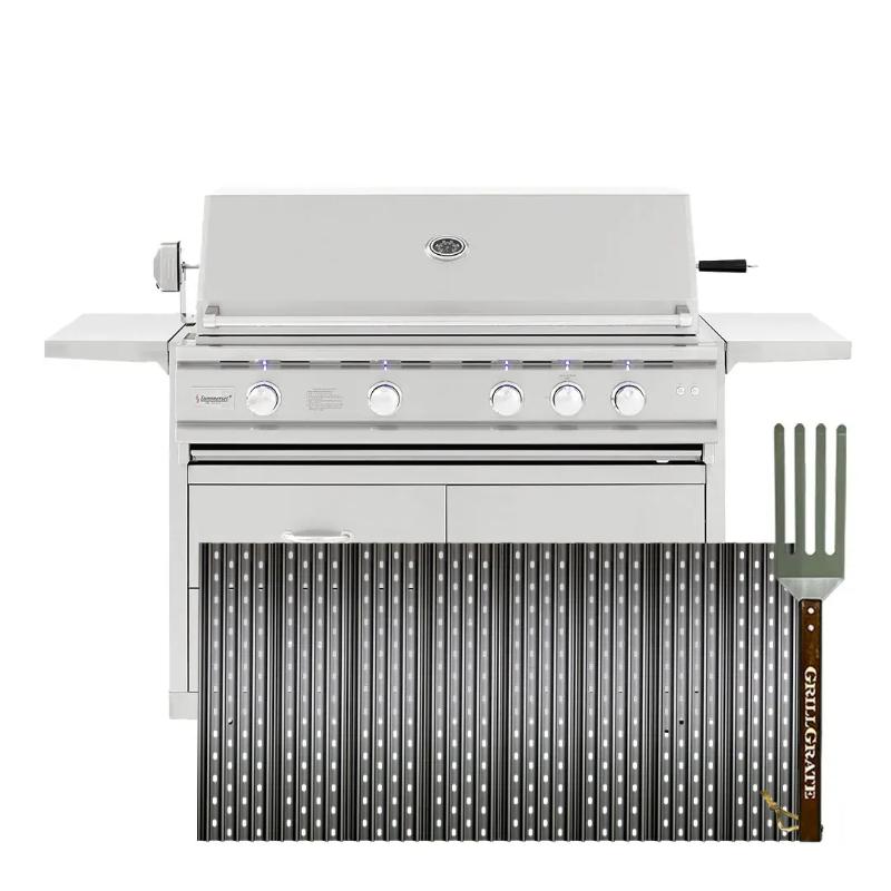 GrillGrate Set For Summerset TRL Deluxe 44 Inch Grills — BBQ Kitchen Pros